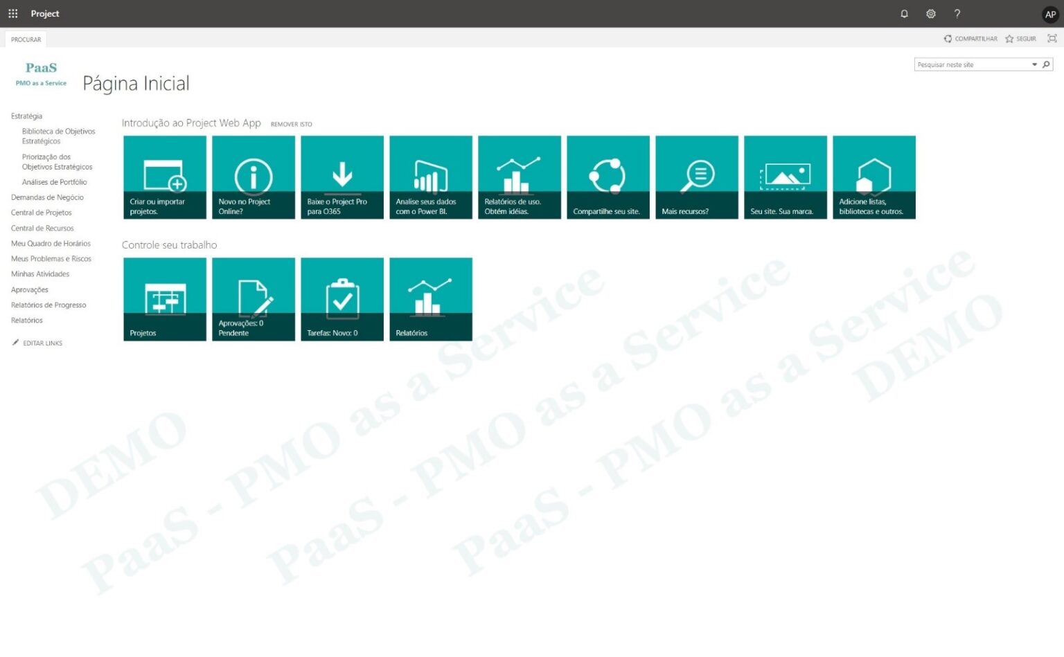 Como Fazer Login no Project Online